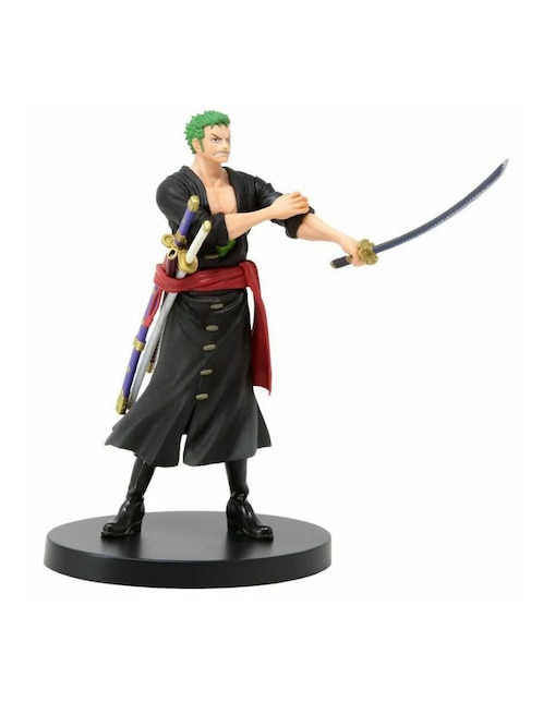 Figura de colección articulada One Piece Roronoa Zoro Bandai 1