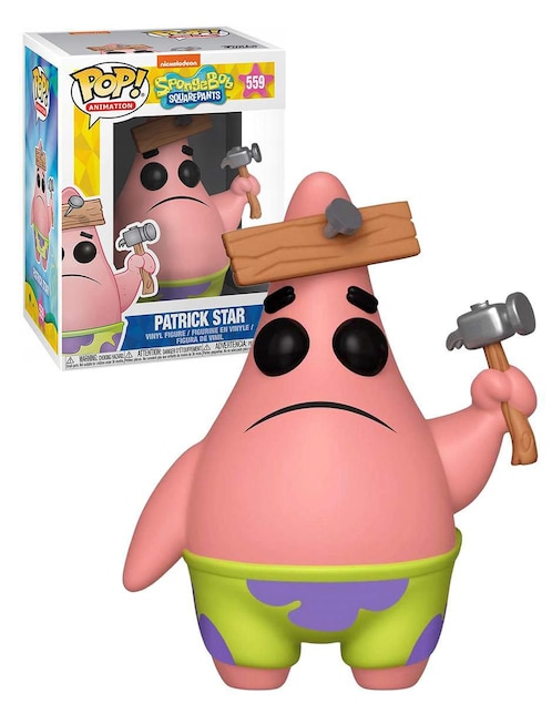 Figura de Colección Patricio Estrella Funko Pop! Bob Esponja 2