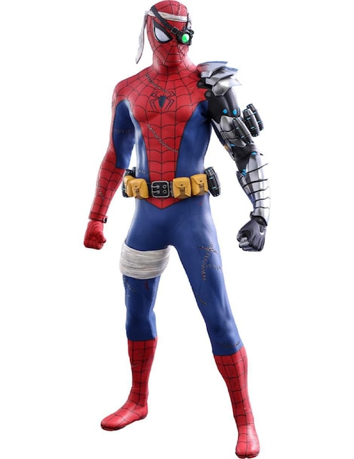 Figura de colección Marvel: Spider-Man Cyborg collectors Hot Toys 1