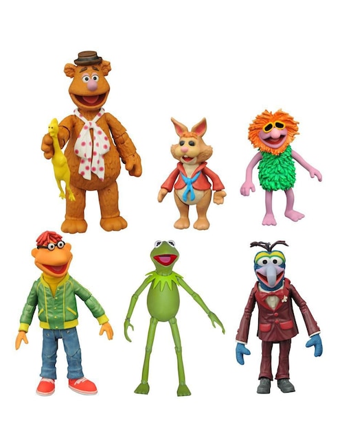 Set Figura de Colección Muppets Diamond Select Articulado 1