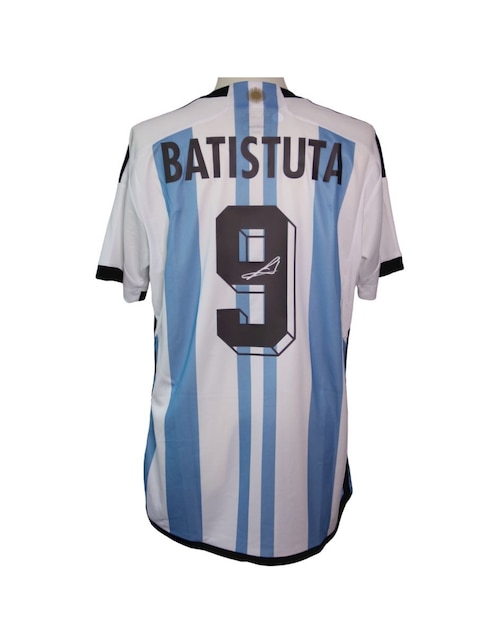 Jersey autografiado por Gabriel Batistuta Club de Idolos 1