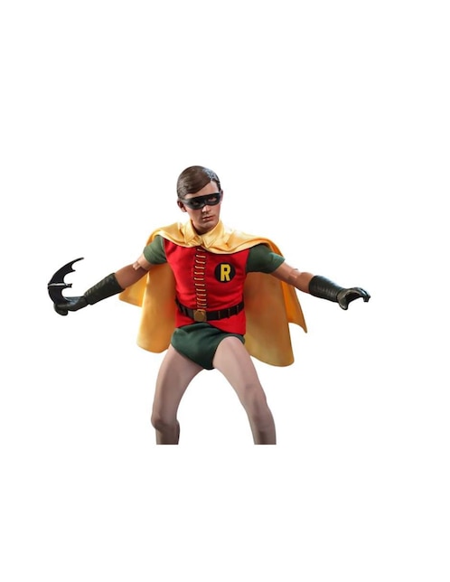 Figura de colección articulada Batman Classic TV series Robin Hot Toys 3