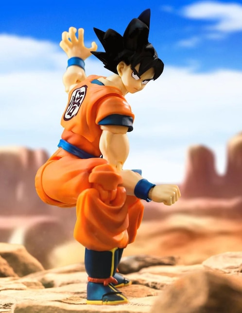 Figura de colección articulada Dragon Ball Z Goku deluxe S.H. Figuarts 4