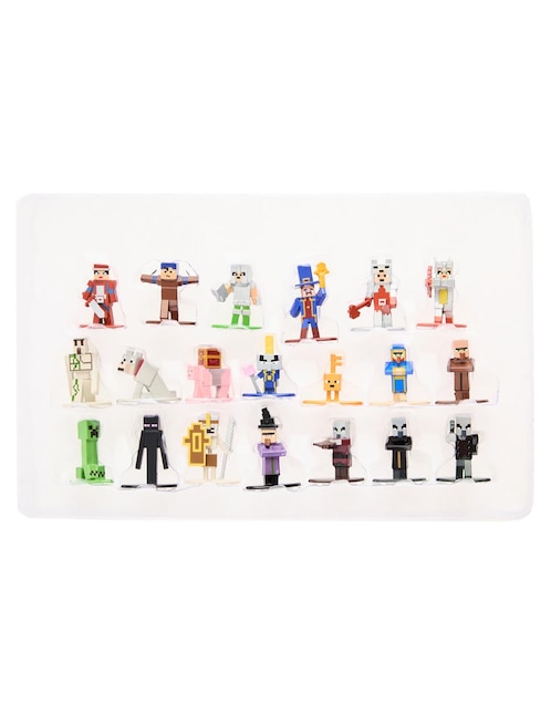 Set figuras acción Minecraft Jada 1