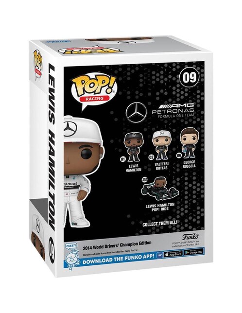 Funko Pop! Racing Mercedes AMG Petronas Lewis Hamilton 3