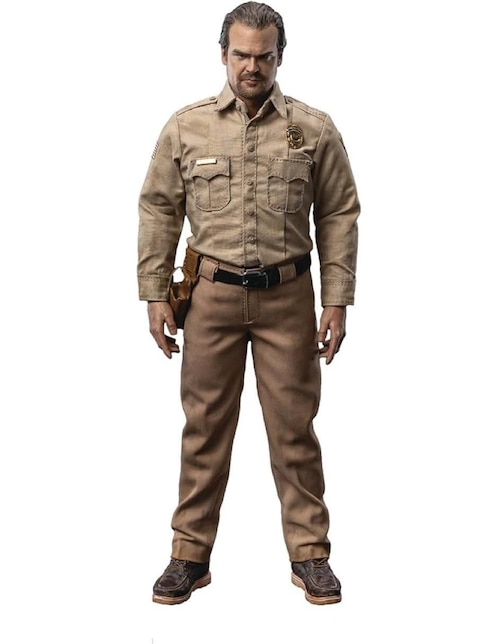 Figura de colección articulada Stranger Things Hopper Threezero 1