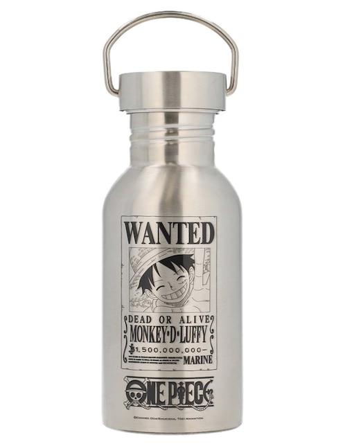 Botella de agua Abysse de acero One Piece con tapa rosca 500 ml 1