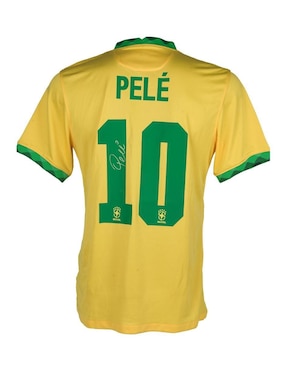 Playera de colección Ídolos firmada Pelé Brasil Nike 2019
