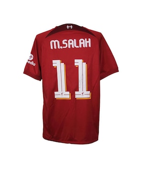 Playera Firmada por Mohamed Salah Liverpool Idolos