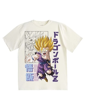 Playera Mascara de Latex Dragon Ball Z cuello redondo para hombre