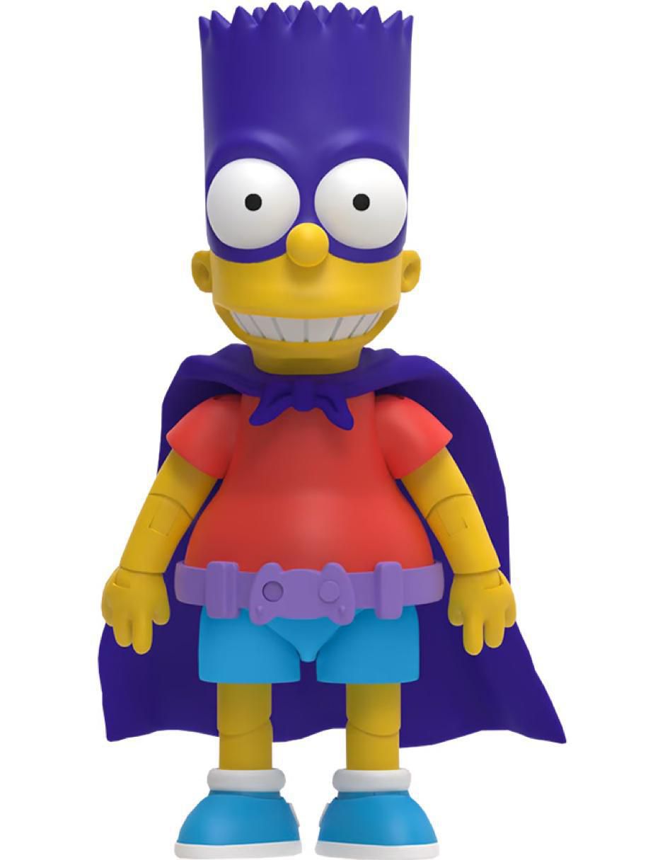 Figura de colección Los Simpson Bart Simpson deluxe Super 7