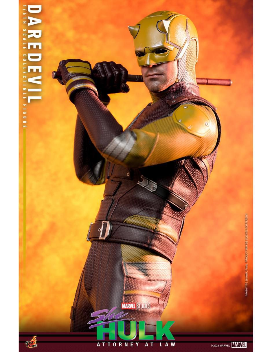 Figura de colección articulada She Hulk Daredevil collectors Hot Toys ...