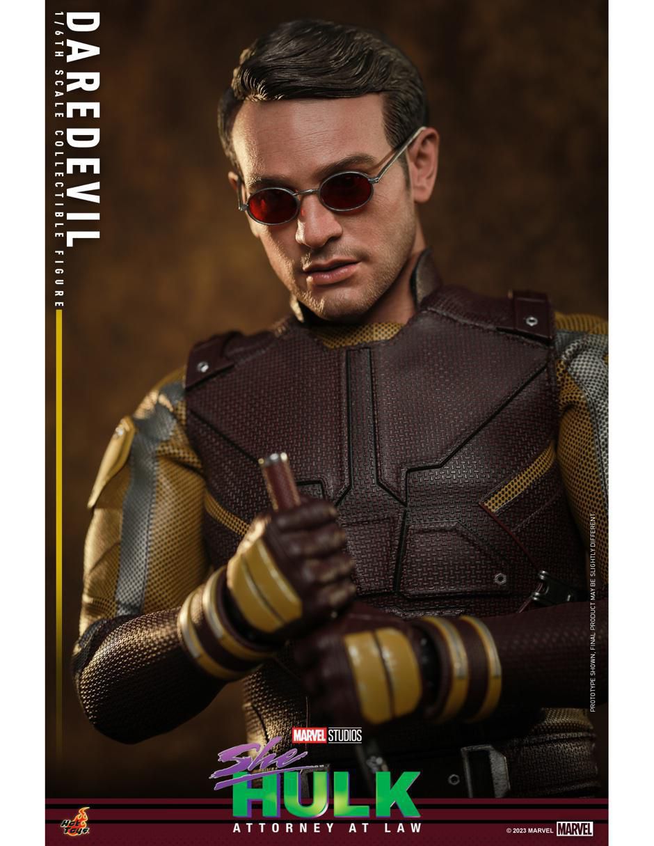 Figura de colección articulada She Hulk Daredevil collectors Hot Toys ...